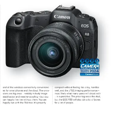 CONSUMER MIRRORLESS CAMERA CANON EOS R50 - PressReader