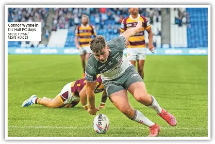 Wynne: I’ll be doing the best I can to get in the team to face Hull FC ...