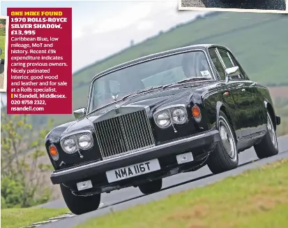 ROLLS-ROYCE SILVER SHADOW - PressReader