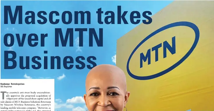 Mascom takes over MTN Business - PressReader
