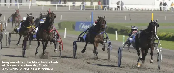 Russian drivers in ‘friendship’ races at Marsa racing track - PressReader