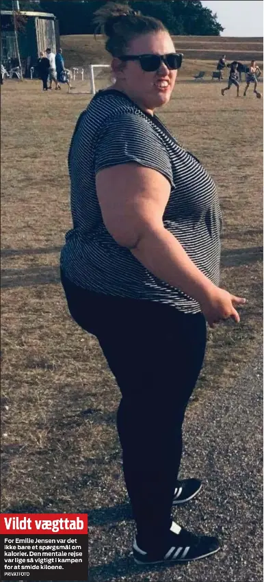 EMILIE TABTE 50 KILO VED AT GÅ - PressReader