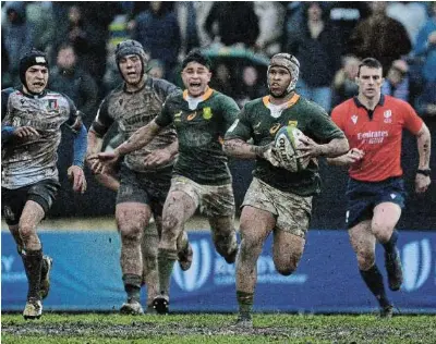 Junior Boks still in play-off hunt despite loss - PressReader