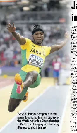 Jamaican jumpers pride in silver, bronze haul - PressReader