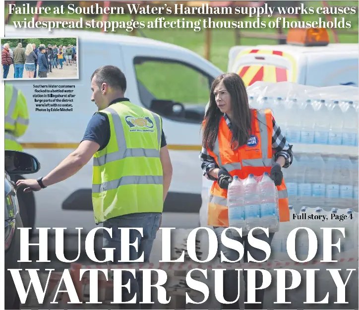 HUGE LOSS OF WATER SUPPLY - PressReader