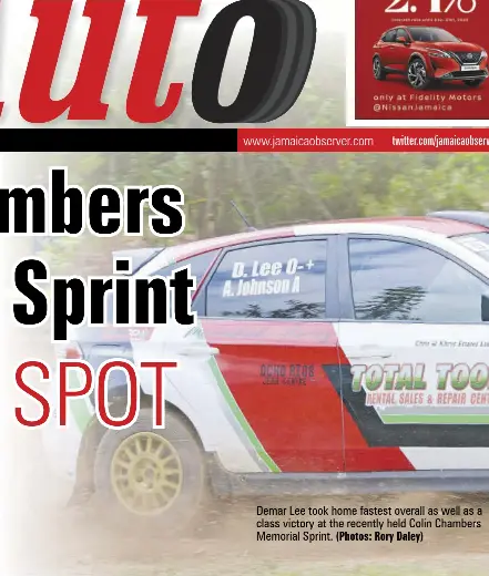 Colin Chambers Memorial Sprint - PressReader