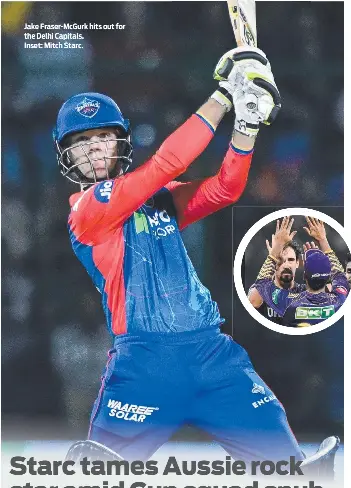 Starc tames Aussie rock star amid Cup squad snub - PressReader