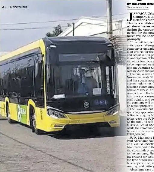 EV buses to ‘energise’ JUTC - PressReader