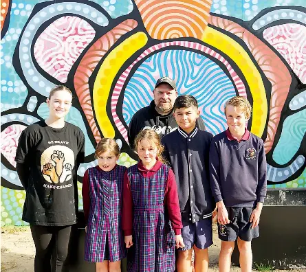 Mural becomes landmark in school’s landscape - PressReader