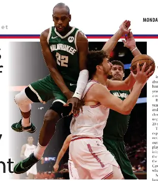 Rockets hold off Bucks despite Giannis’ big night - PressReader