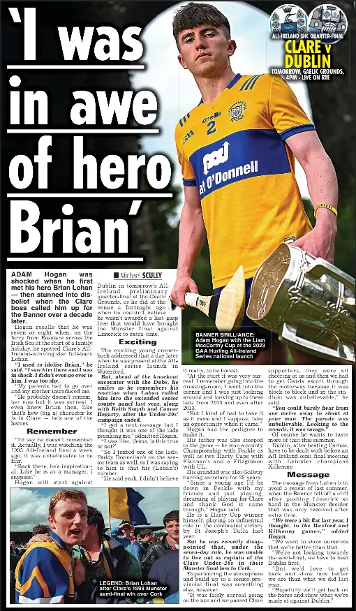 HOGAN’S PRAISE FOR BOSS LOHAN - PressReader