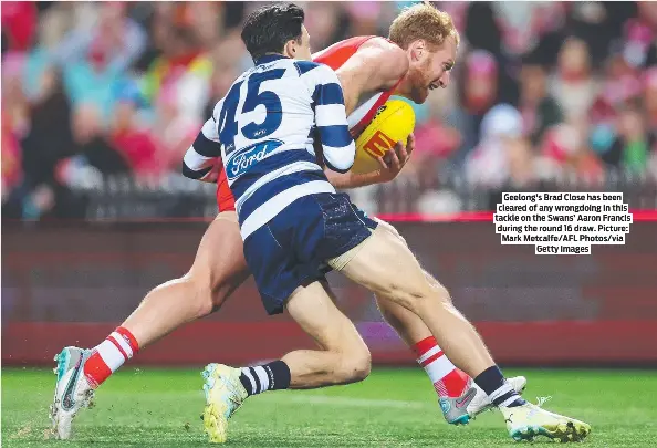 Close call, but Cat cleared of dangerous tackle - PressReader