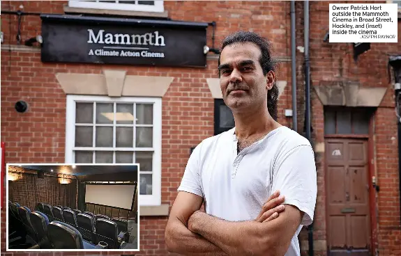 Patrick makes a change to city’s smallest cinema - PressReader