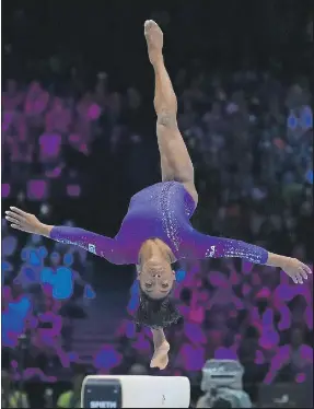 Simon Biles cierra el Mundial con dos oros - PressReader