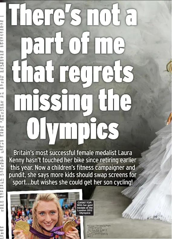 Sue Crawford There’s not a part of me that regrets missing the Olympics - PressReader