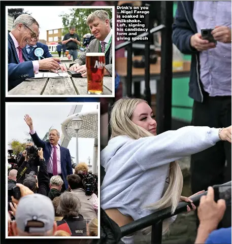 Farage shaken but far from stirred - PressReader