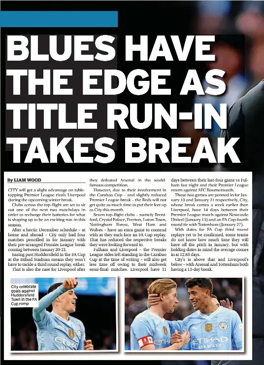 BLUES HAVE THE EDGE AS TITLE RUN-IN TAKES BREAK - PressReader