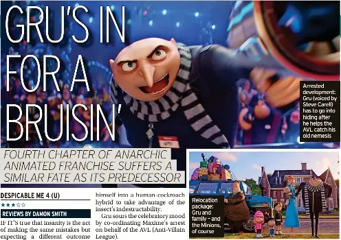 GRU’S IN FOR A BRUISIN’ - PressReader