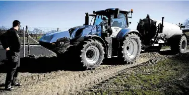 Cow manure fuels French tractors - PressReader