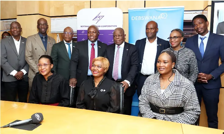 Debswana and BPC sign pact for renewable electricit­y supply - PressReader