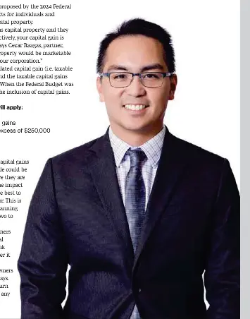 How the Proposed Changes to the Capital Gains Inclusion Rate Might Affect You - PressReader