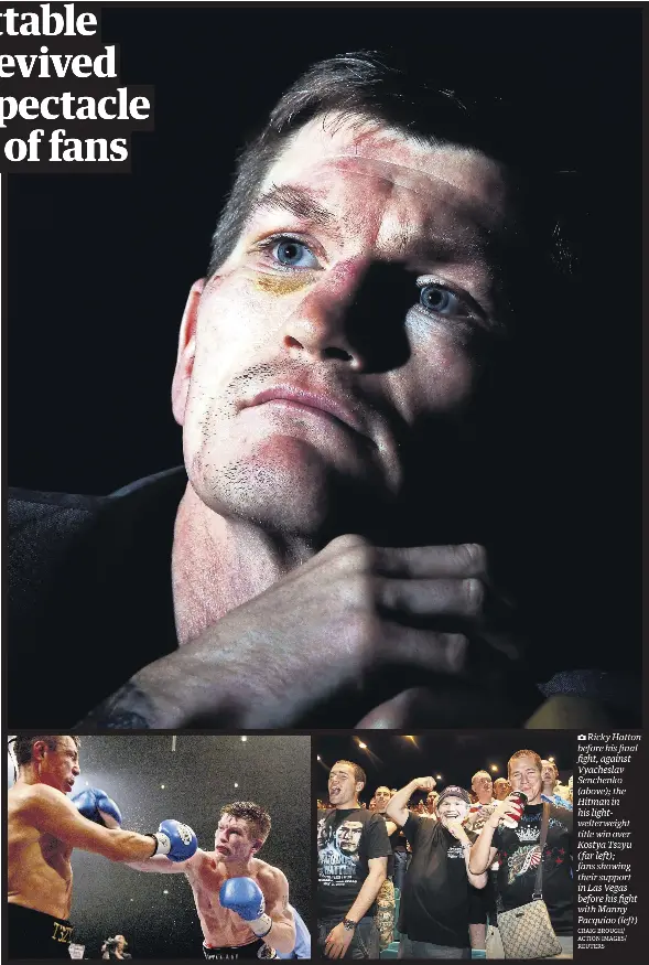 Hatton revived boxing spectacle for army of fans - PressReader