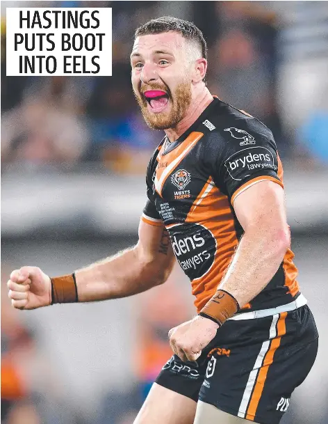 HASTINGS PUTS BOOT INTO EELS - PressReader