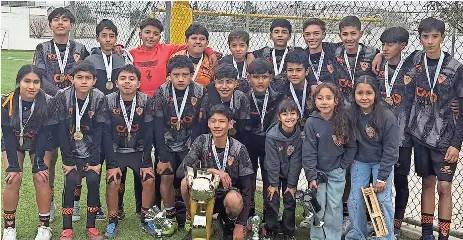 ES SUB-13 CAMPEÓN DEL FUTBOL ESTATAL PREMIER - PressReader