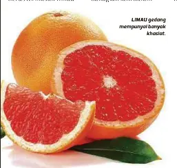 Limau gedang kurangkan risiko strok - PressReader