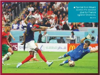 Morocco go toe to toe against champions in epic semis loss - PressReader