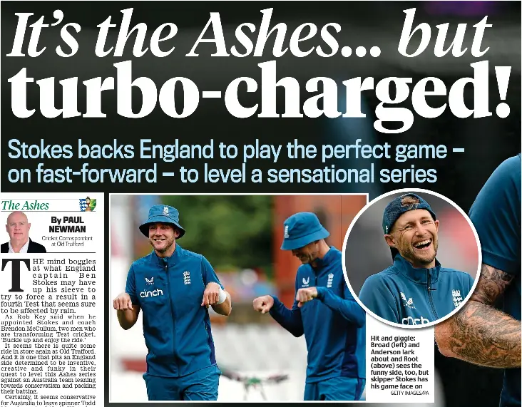 It’s the Ashes... but turbo-charged! - PressReader