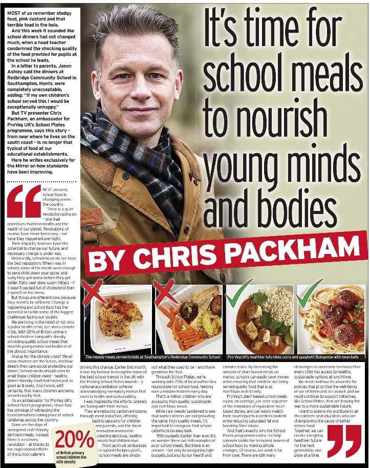 It’s time for school meals to nourish young minds and bodies - PressReader