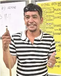 Natividad survives, bags 10-ball title - PressReader