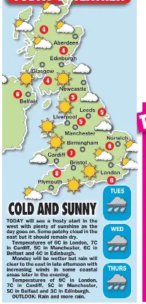 TODAY’S WEATHER - PressReader