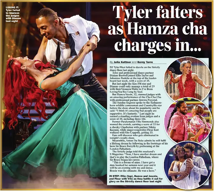 Tyler falters as Hamza cha charges in... - PressReader