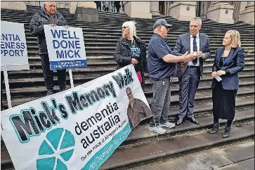 Mick reaches the finish line - PressReader