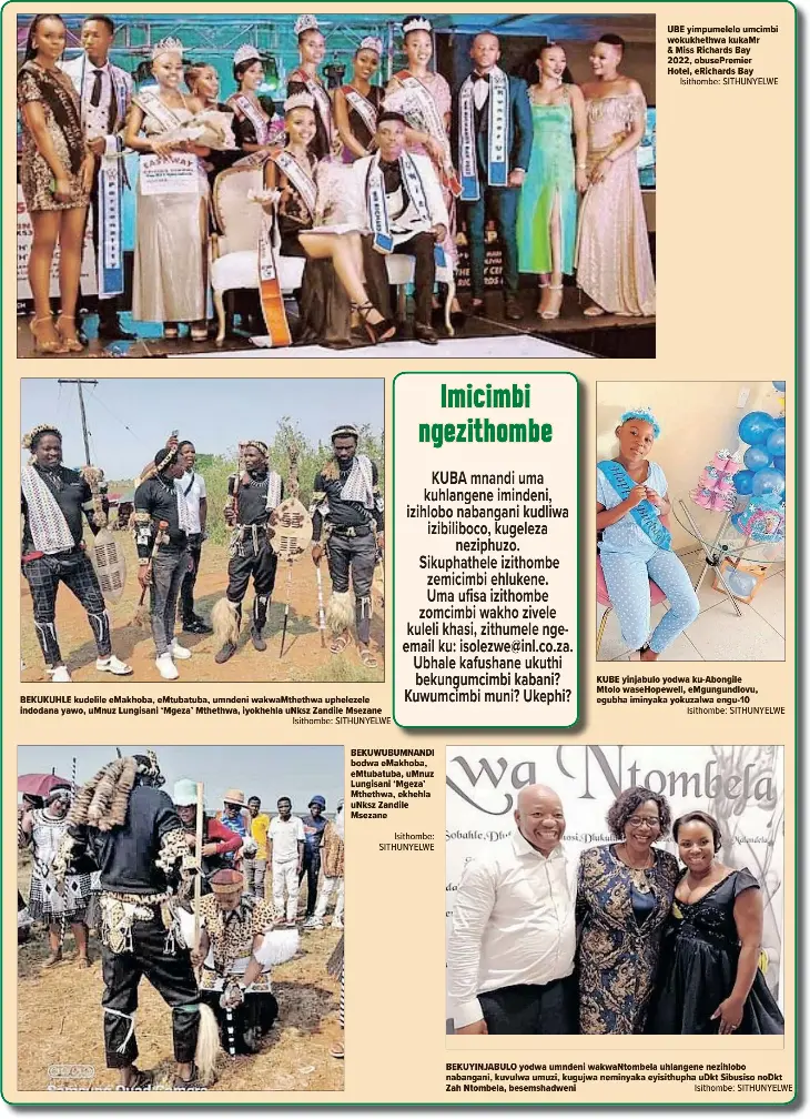 Imicimbi ngezithomb­e - PressReader