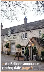 » Air Balloon announces closing date - PressReader