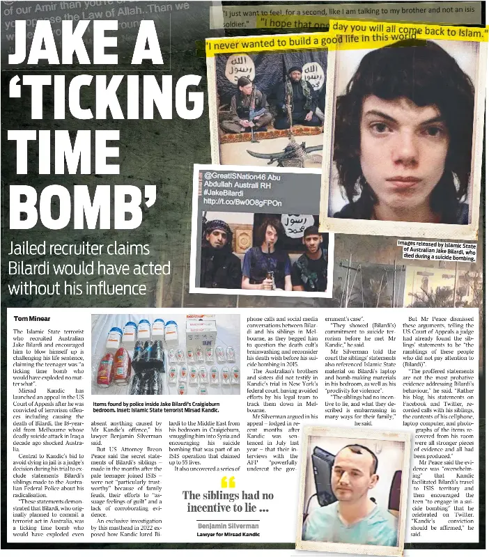 JAKE A ‘TICKING TIME BOMB’ - PressReader