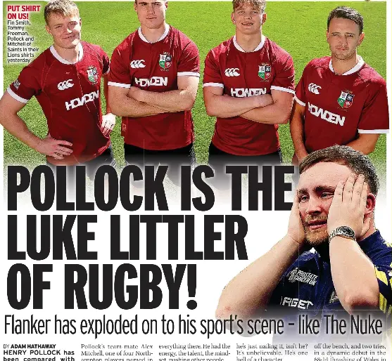 POLLOCK IS THE LUKE LITTLER OF RUGBY! - PressReader