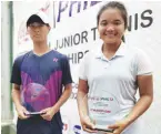 Madis captures singles, doubles netfest crowns - PressReader