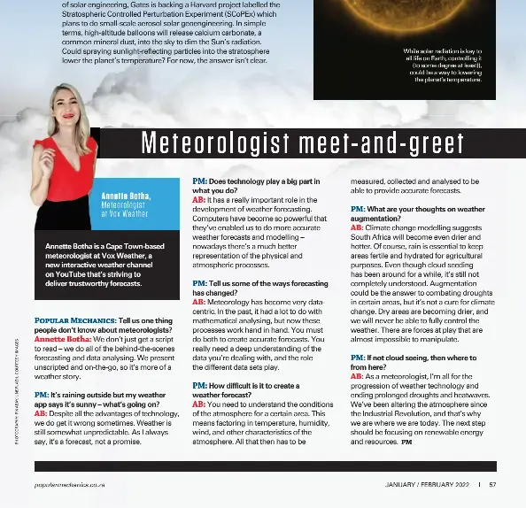 Meteorolog­ist meet-and-greet - PressReader