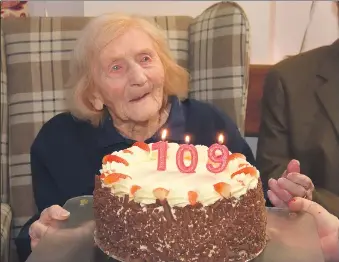 AILSA PARTIES ON 109TH BIRTHDAY - PressReader
