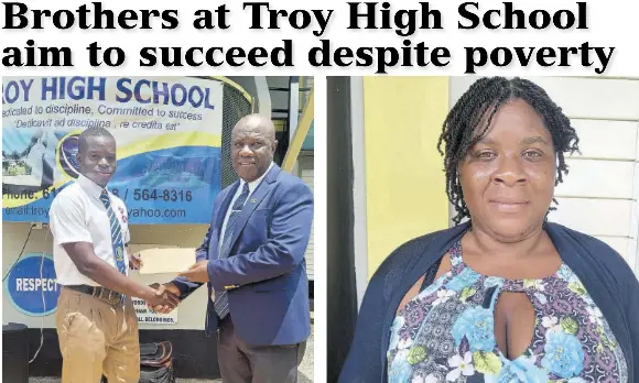 Brothers at Troy High School aim to succeed despite poverty - PressReader