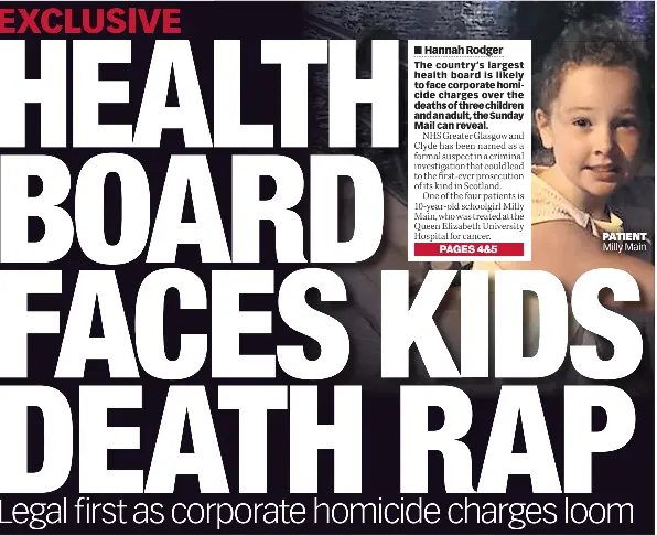 HEALTH BOARD FACES KIDS DEATH RAP - PressReader