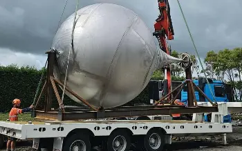 Gravity-defying sculpture for capital - PressReader