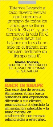 BACK IN SHAPE - PressReader