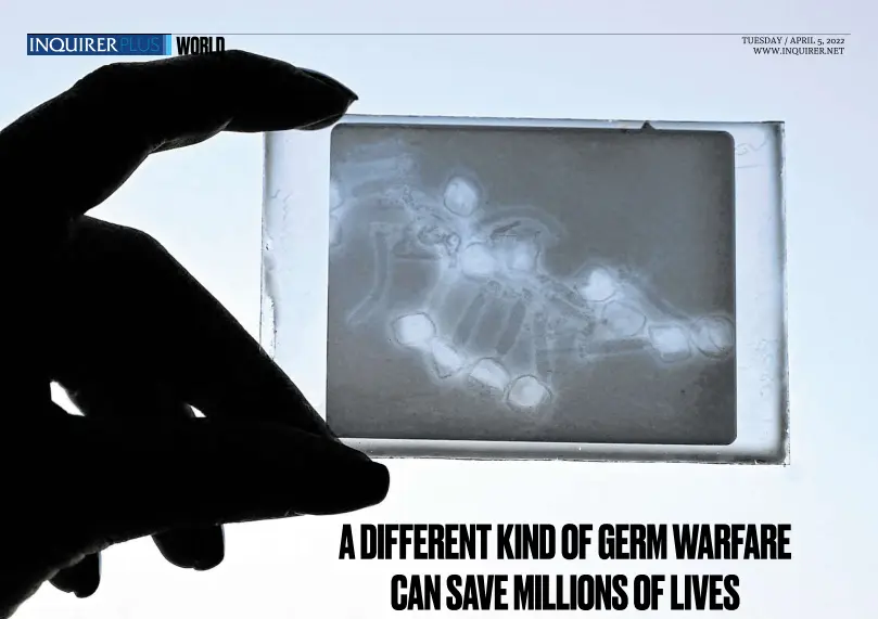 A DIFFERENT KIND OF GERM WARFARE CAN SAVE MILLIONS OF LIVES - PressReader