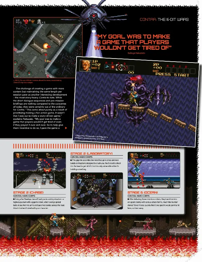 The Making Of Contra III & Contra: Hard Corps - PressReader