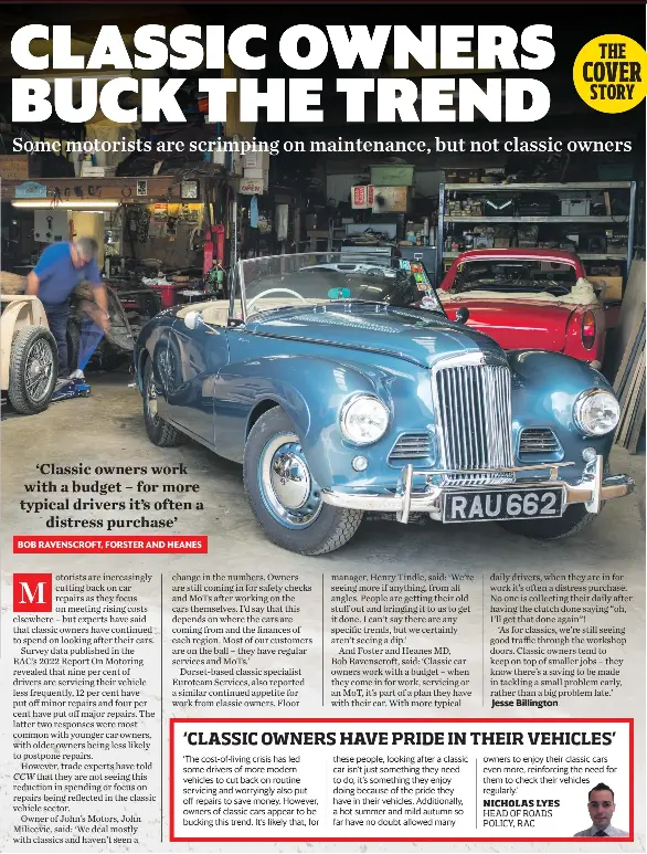 CLASSIC OWNERS BUCK THE TREND - PressReader